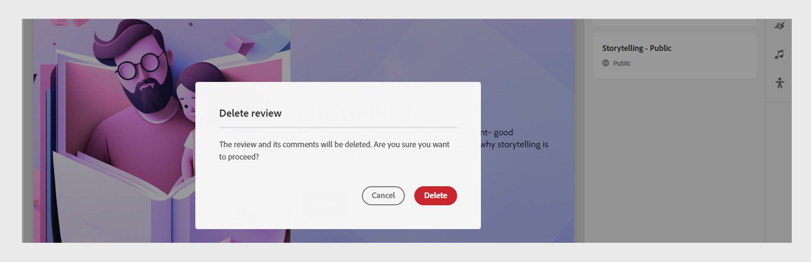 Share a Captivate project for review